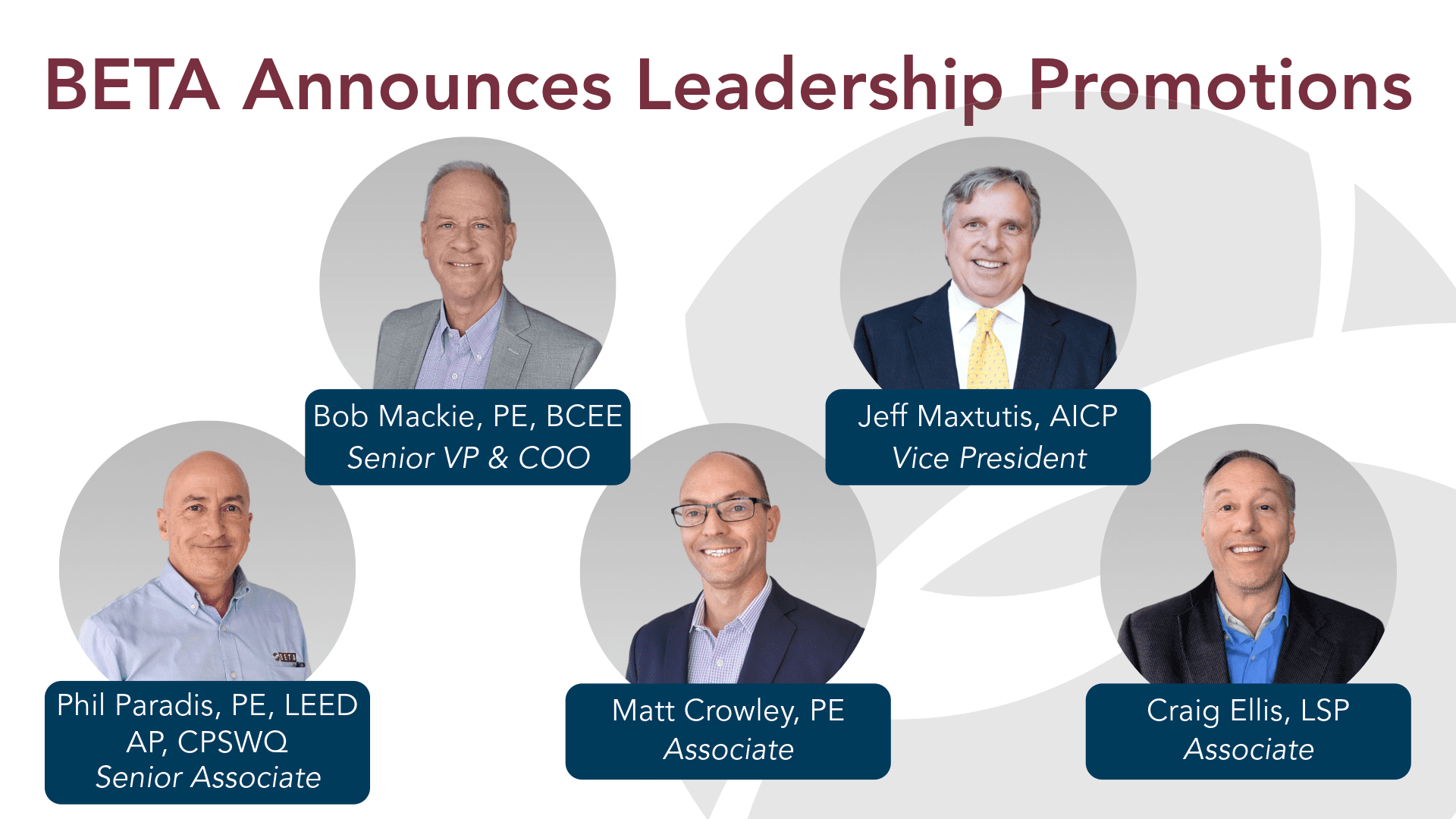 January Newsletter - BETA Announces Leadership Promotions | BETA Group